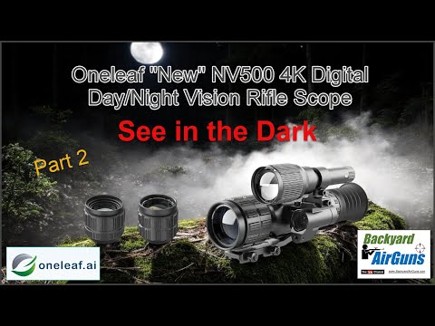 Commander NV500 Eagle 4K Digital Day/Night Vision Rifle Scope