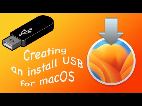 macOS Install USB Creation for Installing on a Mac or Hackintosh