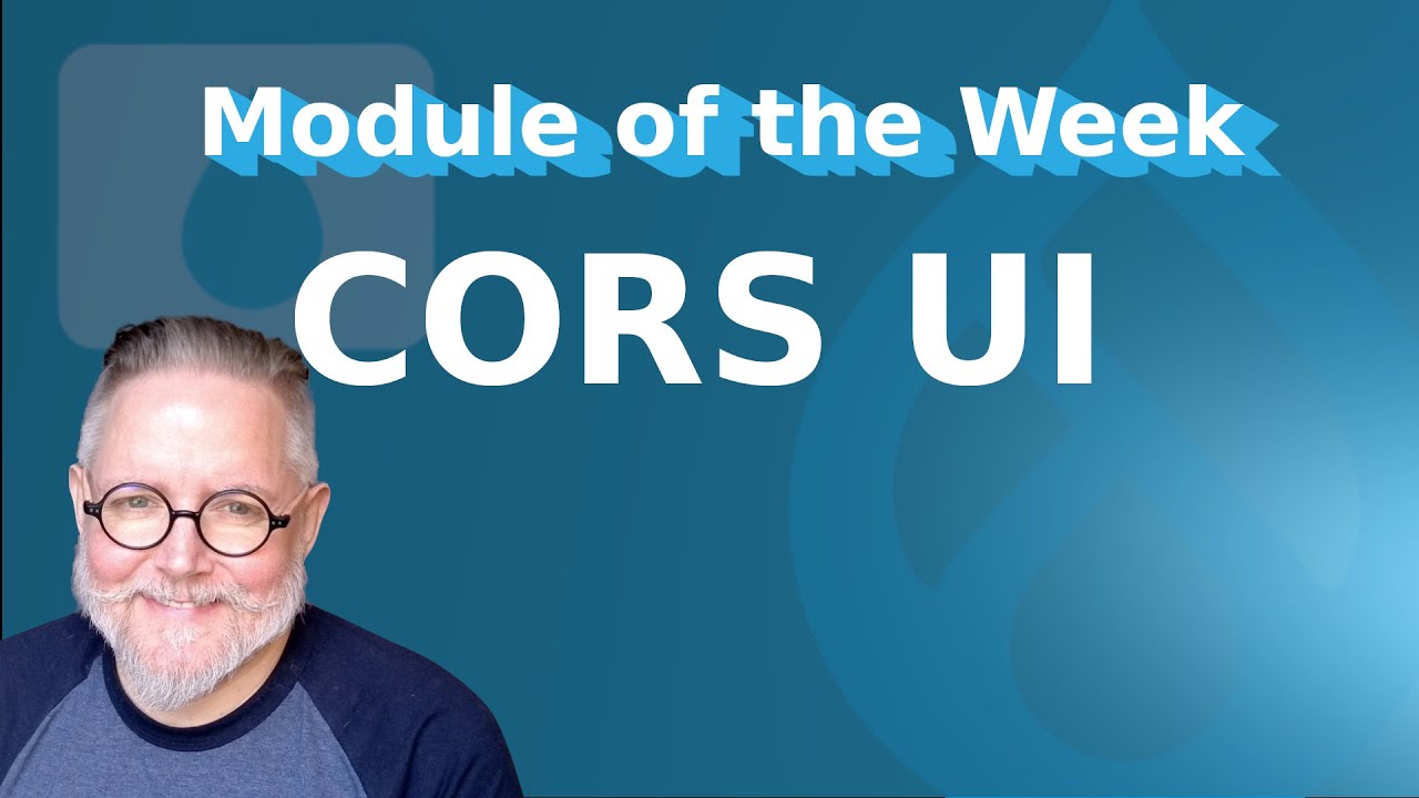 Drupal Module: CORS UI