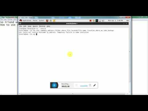 scp command for copy file from remote computer in linux