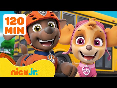 PAW Patrol Back to School Rescues & Adventures! 🏫 2 Hours | Nick Jr.
