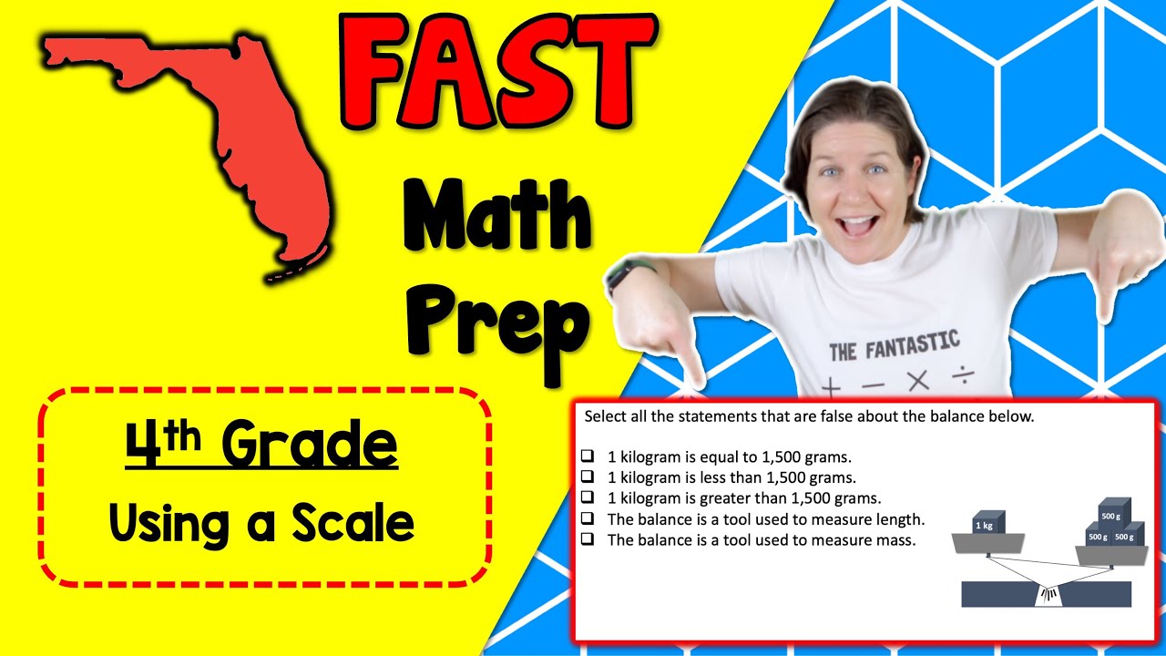 4th GRADE | Florida FAST Math Test Prep FREEBIE | MA.4.M.1.1
