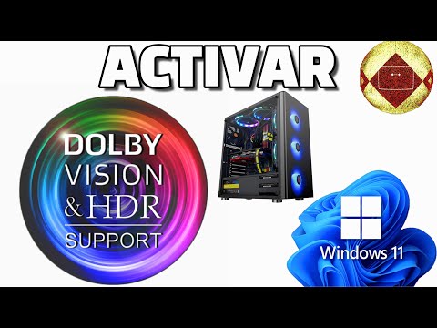 Cómo ver en Dolby Vision HDR en Windows Activar HDR en PC Ordenador Dolby Access Audio Dolby Atmos