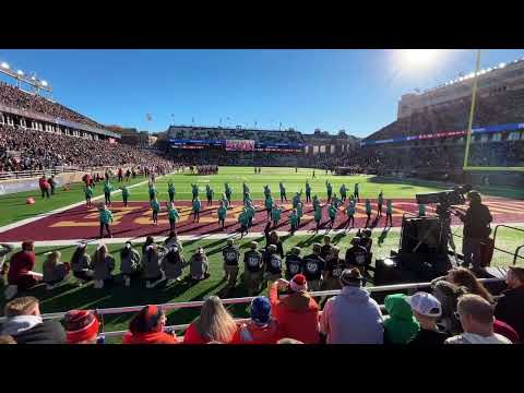 Catch the FUNk Team Funk performs at Alumni Stadium, Boston College