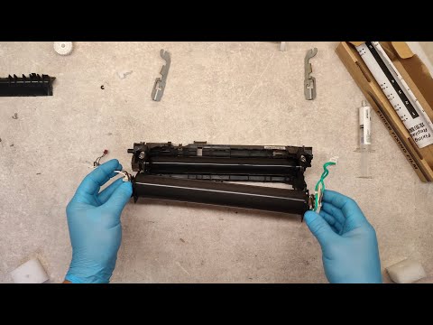 HOW TO REPLACE FUSER FILM SLEEVE AND LOWER PRESSURE ROLLER ON BROTHER MFC-L5700, MFC-L5900