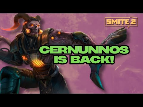 CERNUNNOS IS BACK! SMITE 2