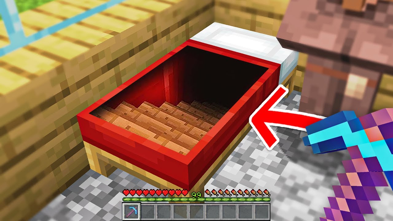 Minecraft, But Mobs Have Secret Bases...