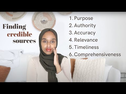 How to Find Credible Sources for Research | Finding Reliable Sources