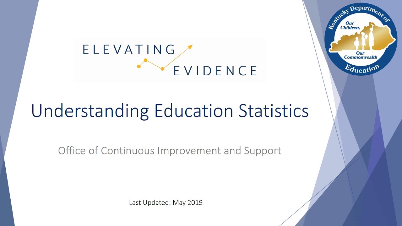 Understanding Education Statistics