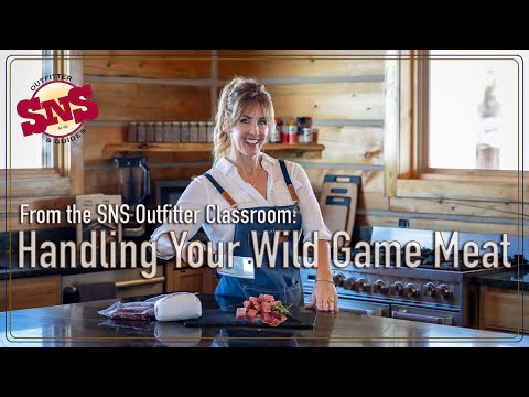 How to handle your Wild Game Meat after the hunt