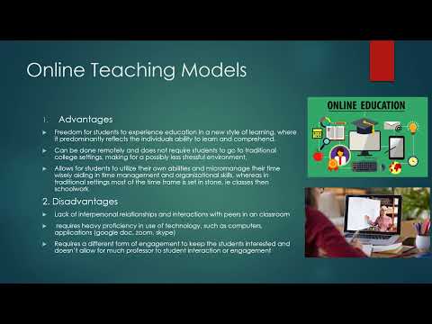 Teaching Models in Adult Learning Environments