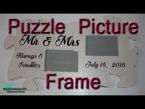 How To Make A Puzzle Picture Frame