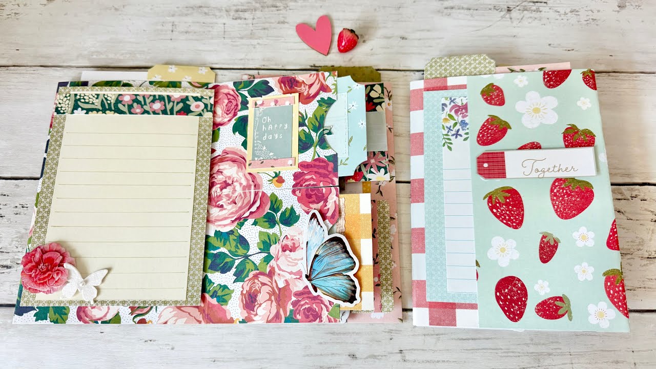 Flip Flop Pocket Mini Album Tutorial