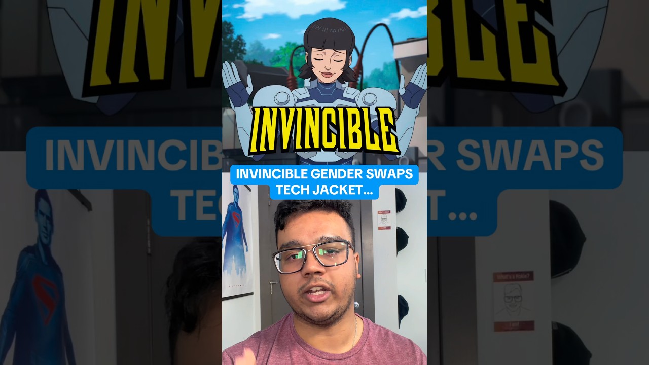 Invincible GENDER SWAPPED Tech Jacket…