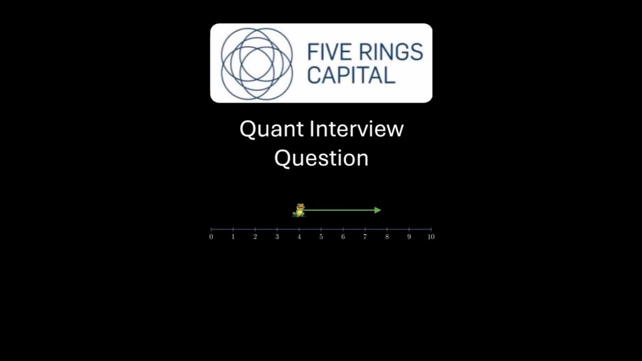 Five Rings Quant Interview Question #quantinterviews