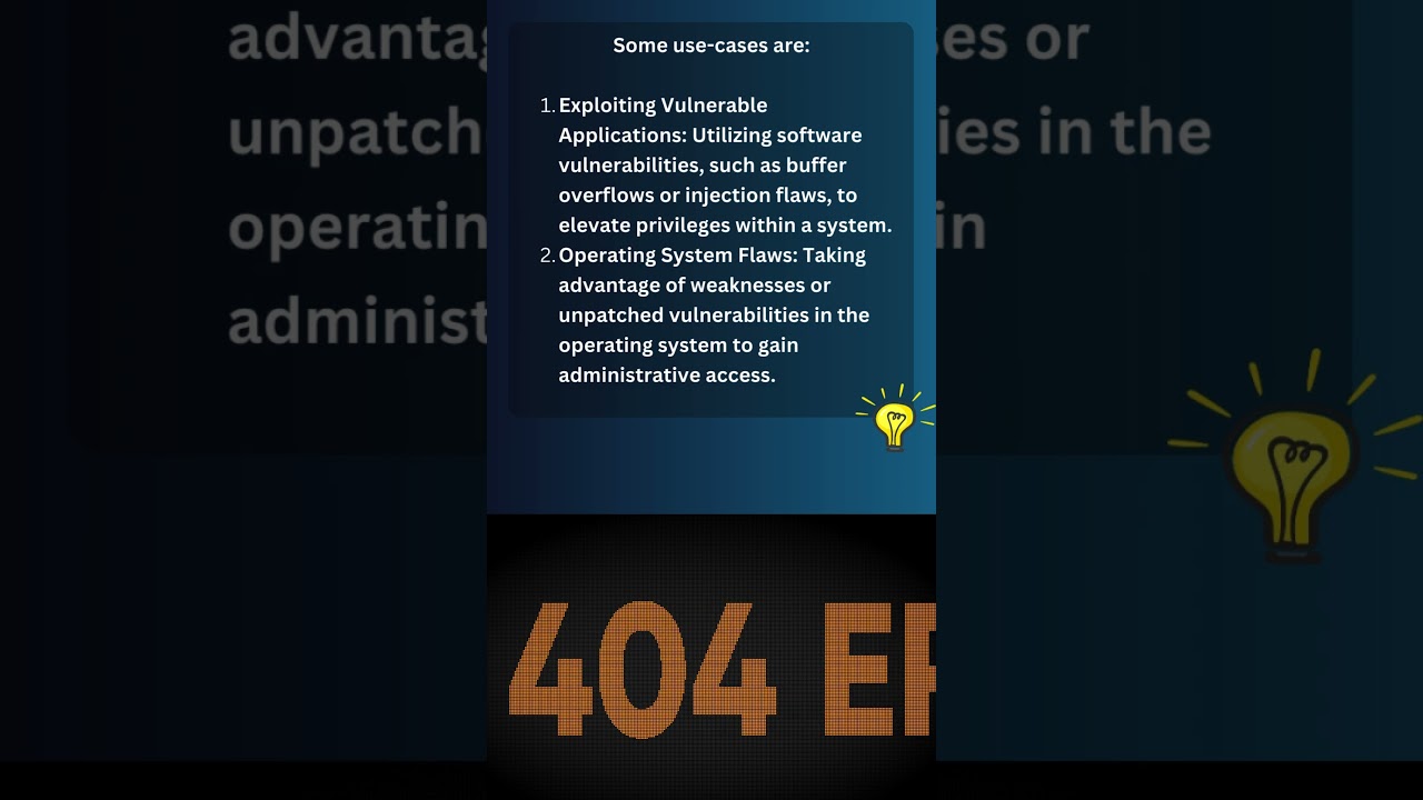 Learn What is Privilege Escalation in 30 seconds #shorts #certification #certified