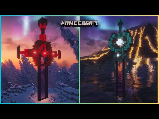 Minecraft Nether Sword Portal "Blue" Minecraft Map