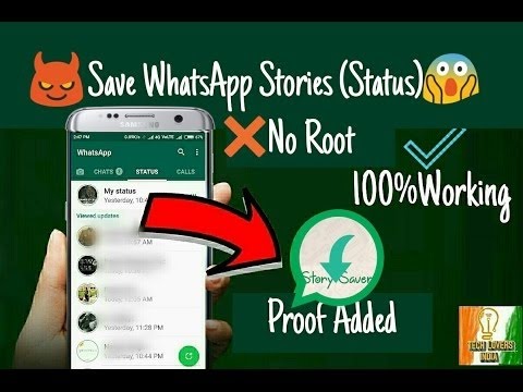 Download videos & images from WHATSapp stories