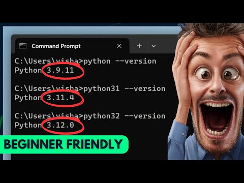 How to use multiple python versions in CMD (2023)