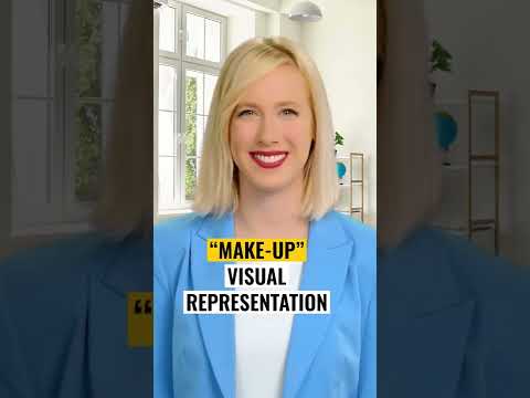 MAKE-UP: Meaning and Sentence example