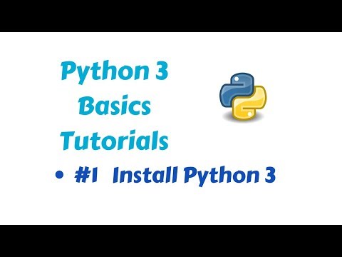 Programming in Python 3 - Installing IDE