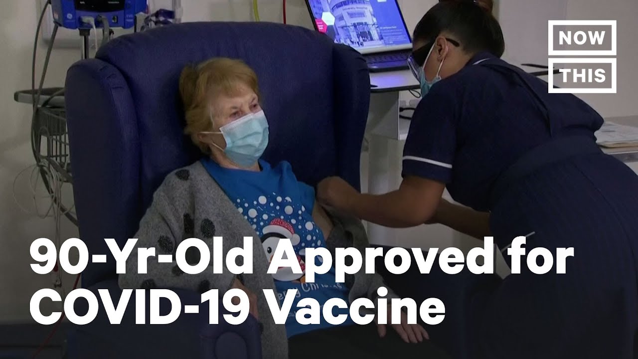 First Person Receives Pfizer/BioNTech COVID-19 Vaccine in UK | NowThis