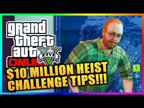 GTA 5 Heists DLC $10 Million 'Criminal Mastermind' Challenge Tips To Complete Heists! (GTA V)