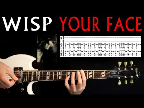 Wisp Your Face Guitar Lesson / Guitar Tab / Guitar Tabs / Guitar Chords / Grayskies Drowning Cover