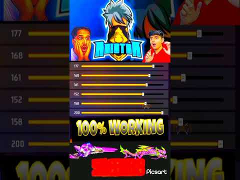 Raistar Scert 200 Sensitivity Satting π€π€« | ff sensitivity | New Auto Headshot Sensitivity All Guns π±
