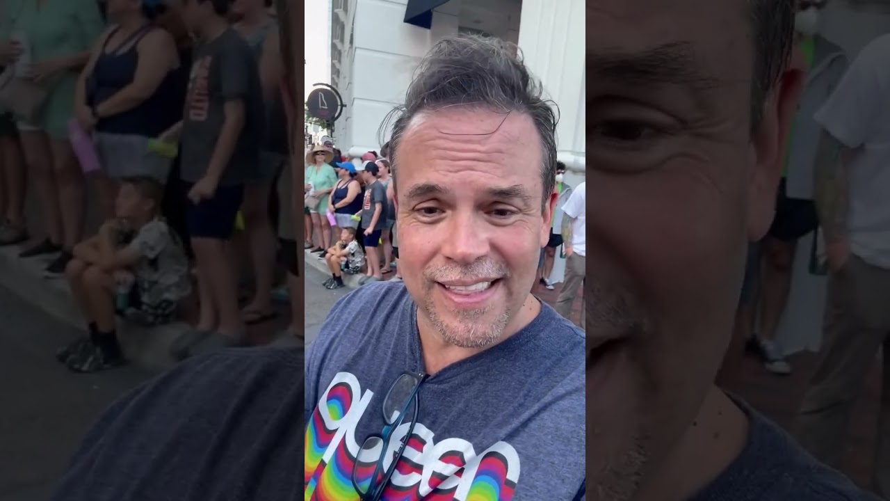 A Joyful and Vibrant LGBTQ+ Protest #substack #shorts