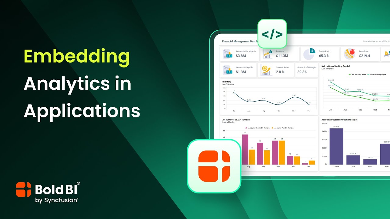 Embedding Analytics in Applications | Bold BI