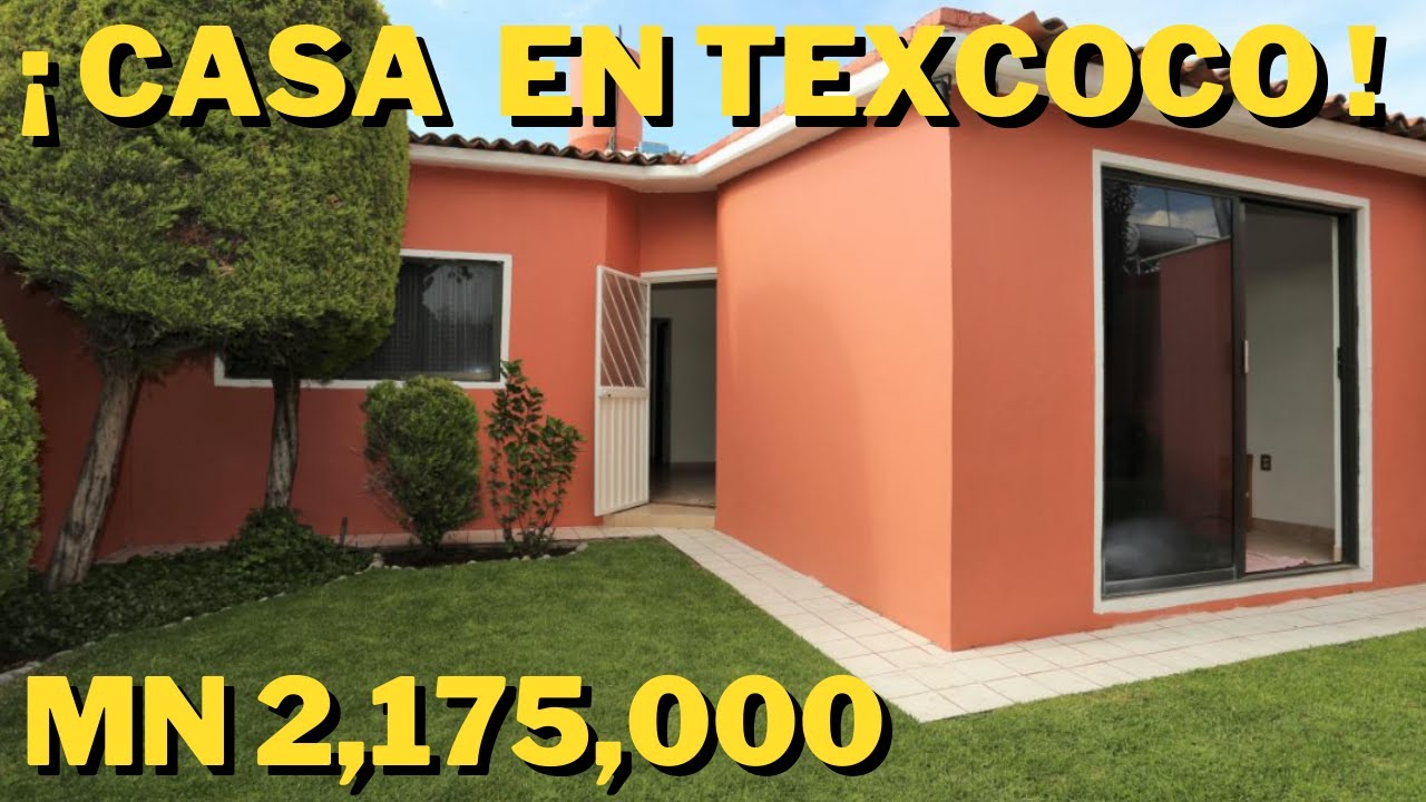 SE VENDE CASA EN EDOMEX TEXCOCO // MÉXICO