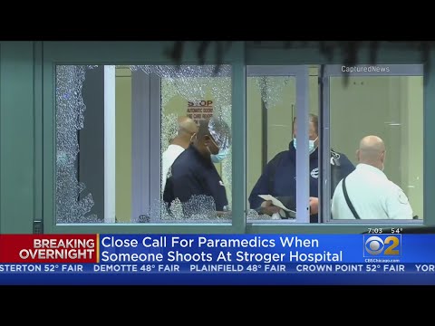 Close Call For CFD Paramedic When Someone Opens Fire Outside Stroger Hospital