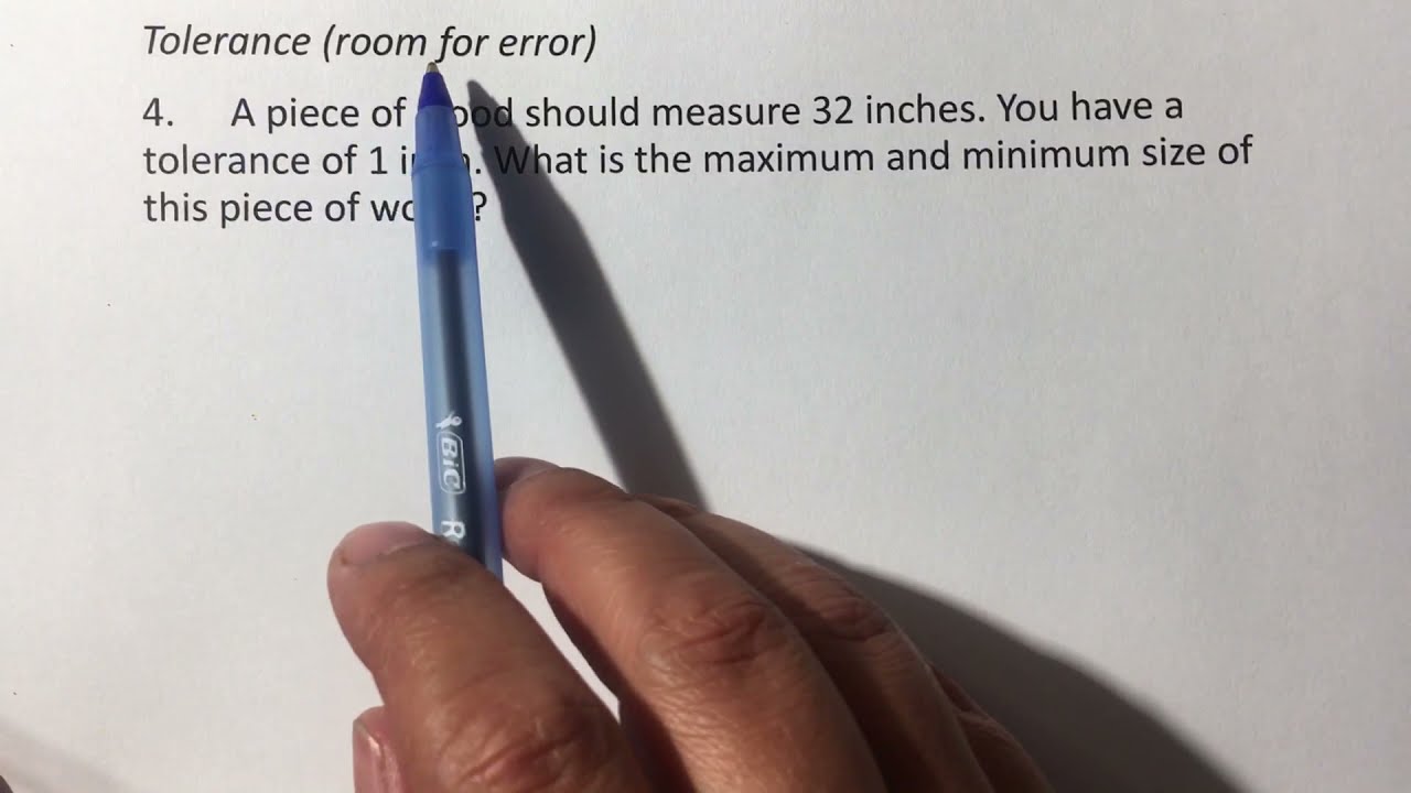 4.5 Absolute Value Word Problems