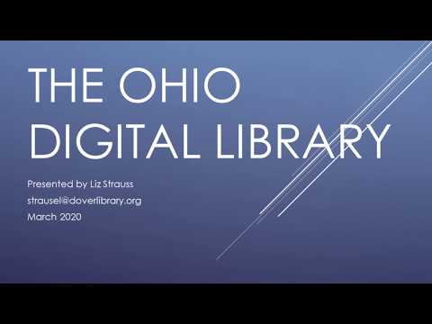 Ohio Digital Library - Libby and Website Walk Through