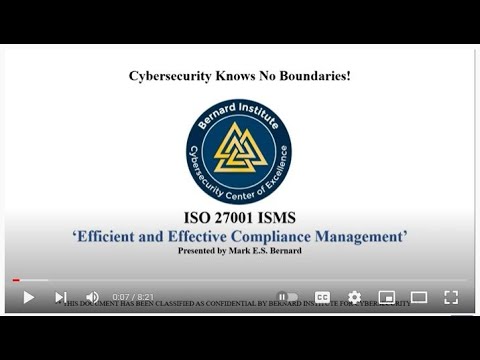 ISO 27001 GDPR Compliance Framework