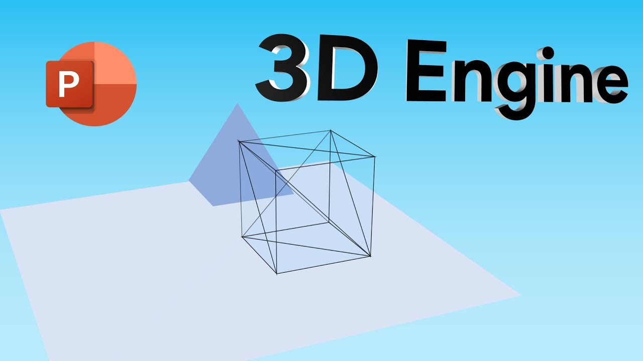 3D Engine made in PowerPoint – First public alpha