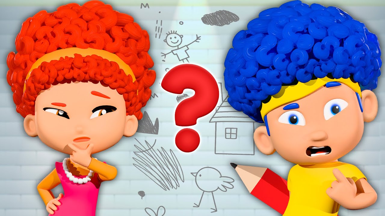 ¿Quién Hizo Esto? ¡Ayudando a Mamá con Héroes DB! | D Billions Canciones Infantiles