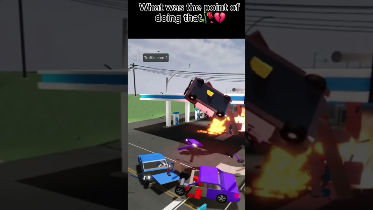 gng had one job💔🥀 🫩✌️ #carcrash #gaming #gameplay #games  #roblox