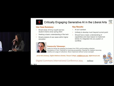 AI Libraries: Use Cases and Explorations | #DCIC2024