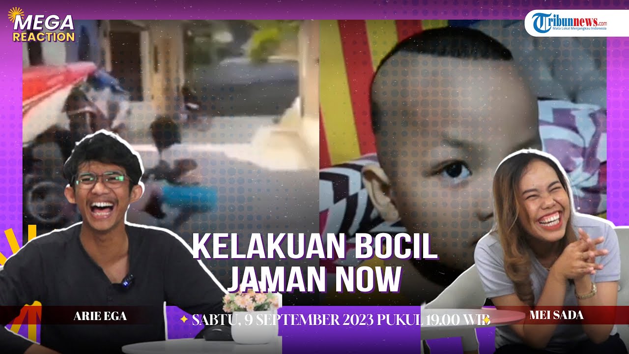 MEGA REACTION: Ada-ada Aja Kelakuan Bocil Jaman Now, Ada yang Ngevlog ...