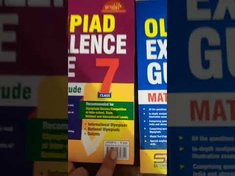 Olympiad excellence guide book class7 MRP 640