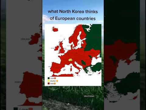 What north korea think of european countries