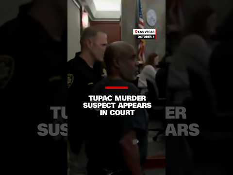 Tupac murder suspect appears in court
