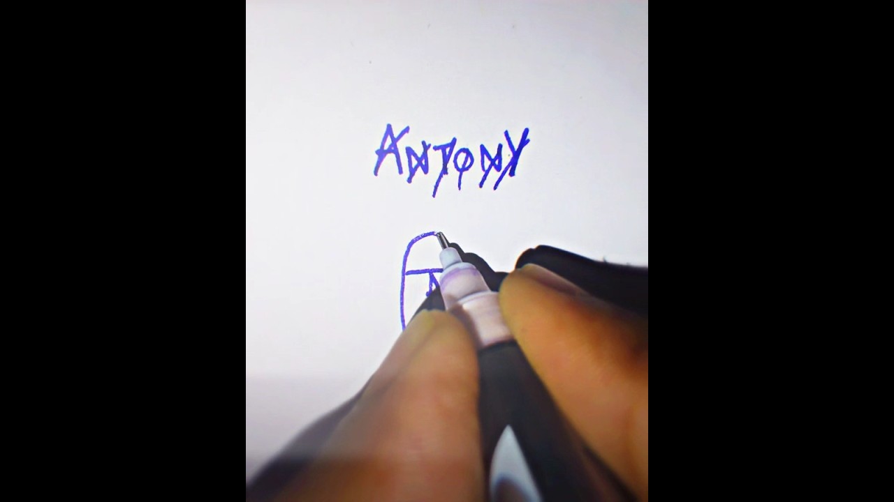 if Antony had a logo #shorts #trending #logo