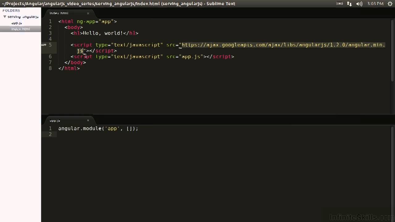 AngularJS Tutorial | Application Setup