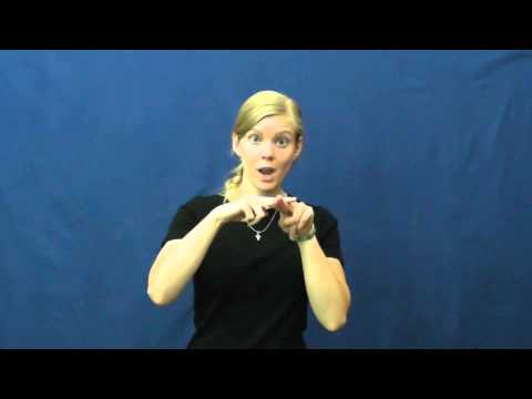 American Sign Language ASL Video Dictionary - whistle