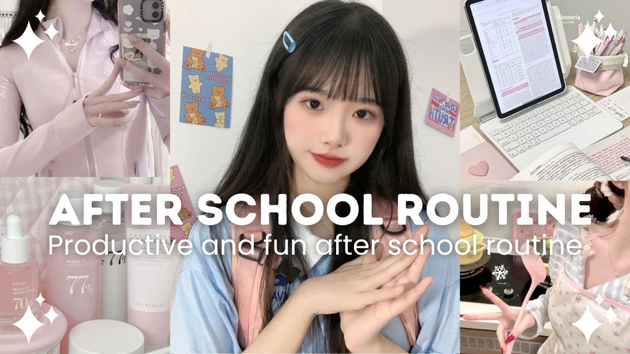 Productive After School Routine for Teens| Chill and Realistic 🤍