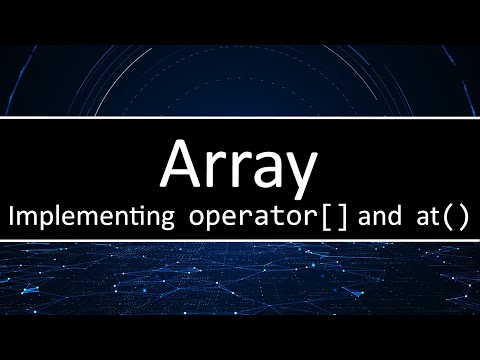 C++ Array - How the array-index operator is implemented
