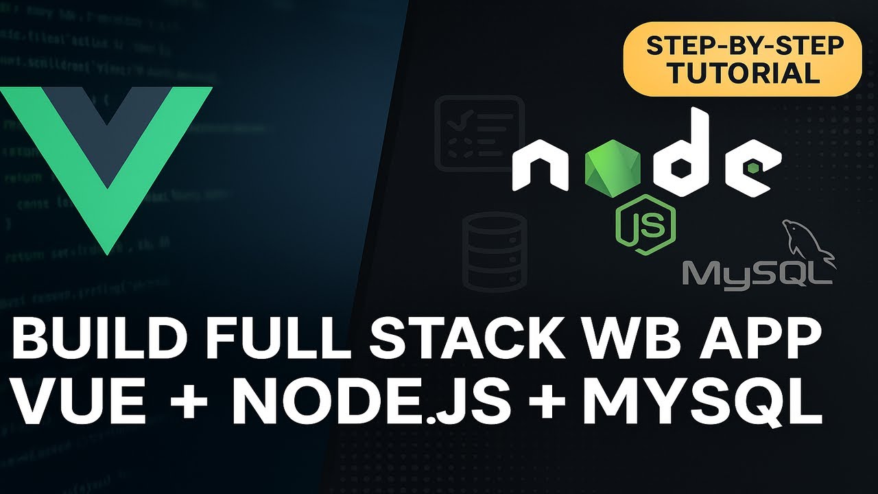 Build a Real-Time Tracking Web App with Vue.js, Node.js & MySQL (Full Stack Demo)